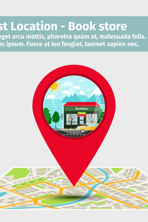 The best location book store