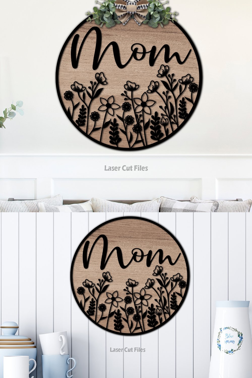 Wildflower Mom SVG Laser Cut Files | Mothers Day SVG