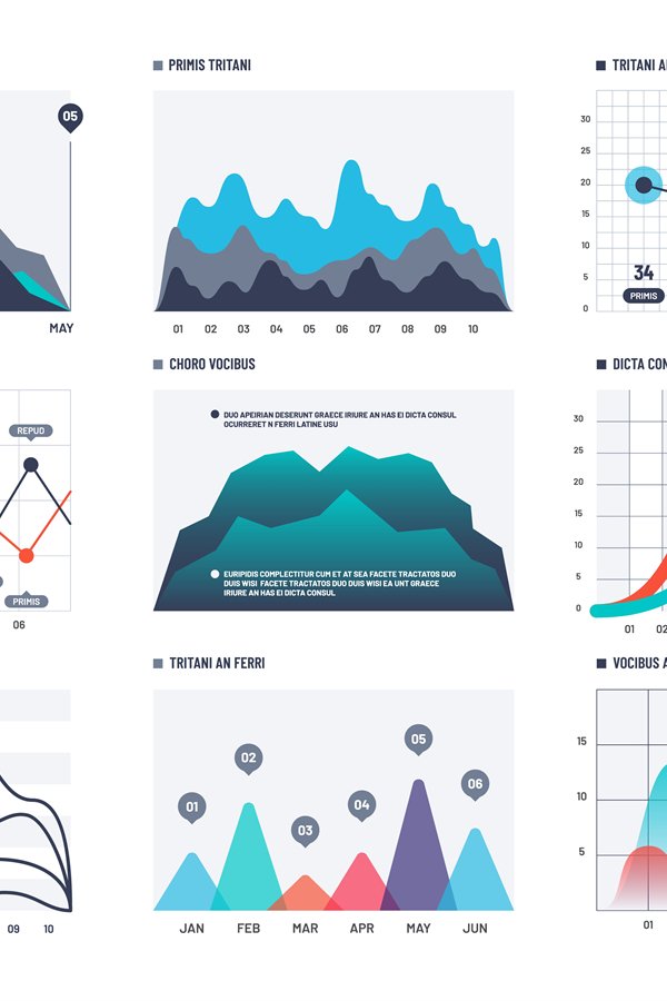 Infographic chart. Statistics bar graphs, economic diagrams