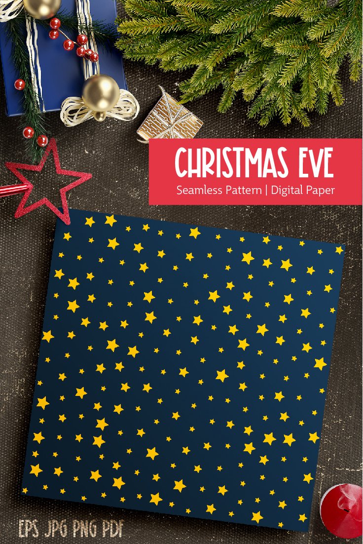 Christmas Eve | Seamless Pattern | Digital Paper (1049646)
