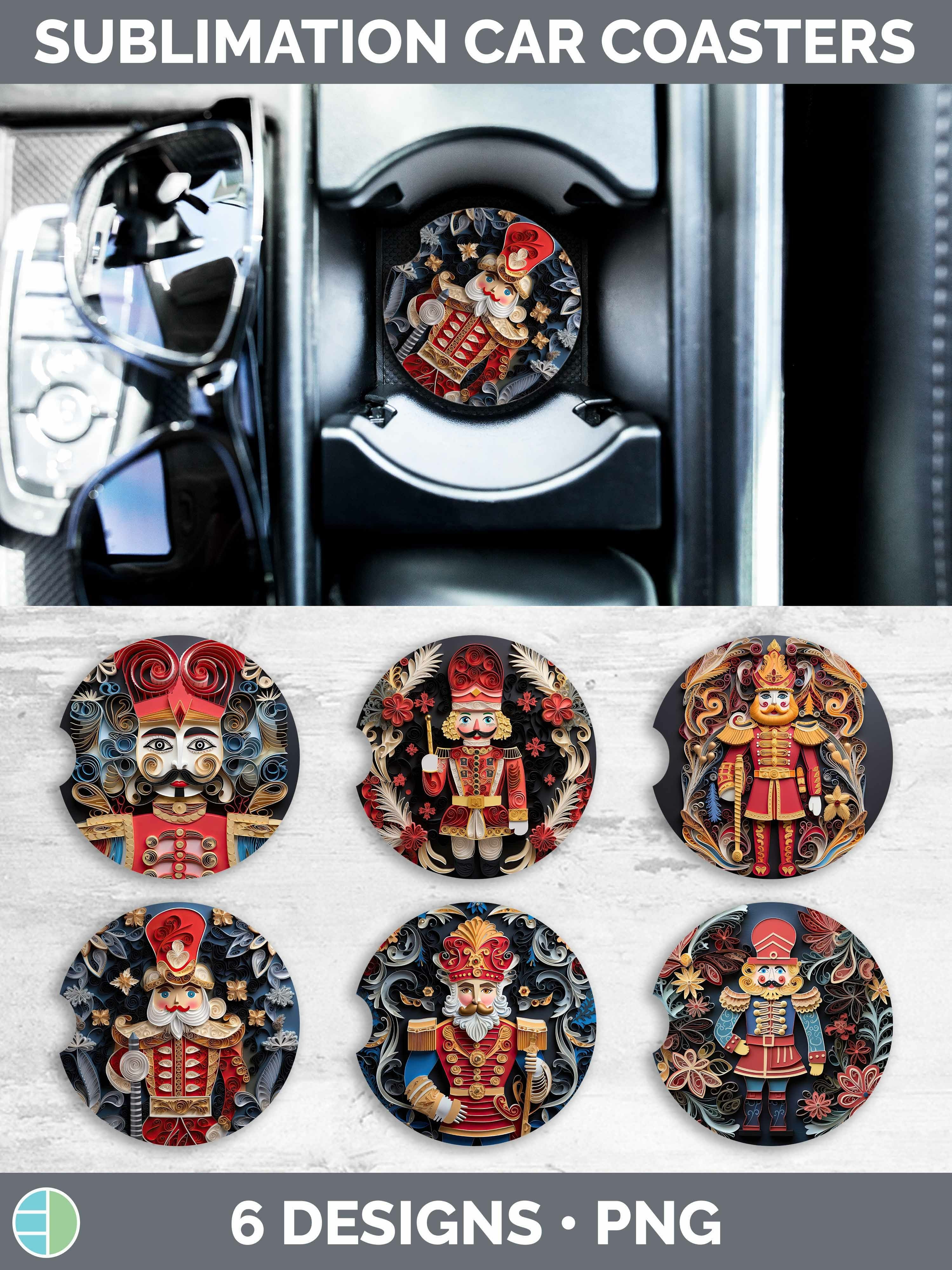 3D 18 Nutcracker Car Coaster | Bundle Coaster Designs