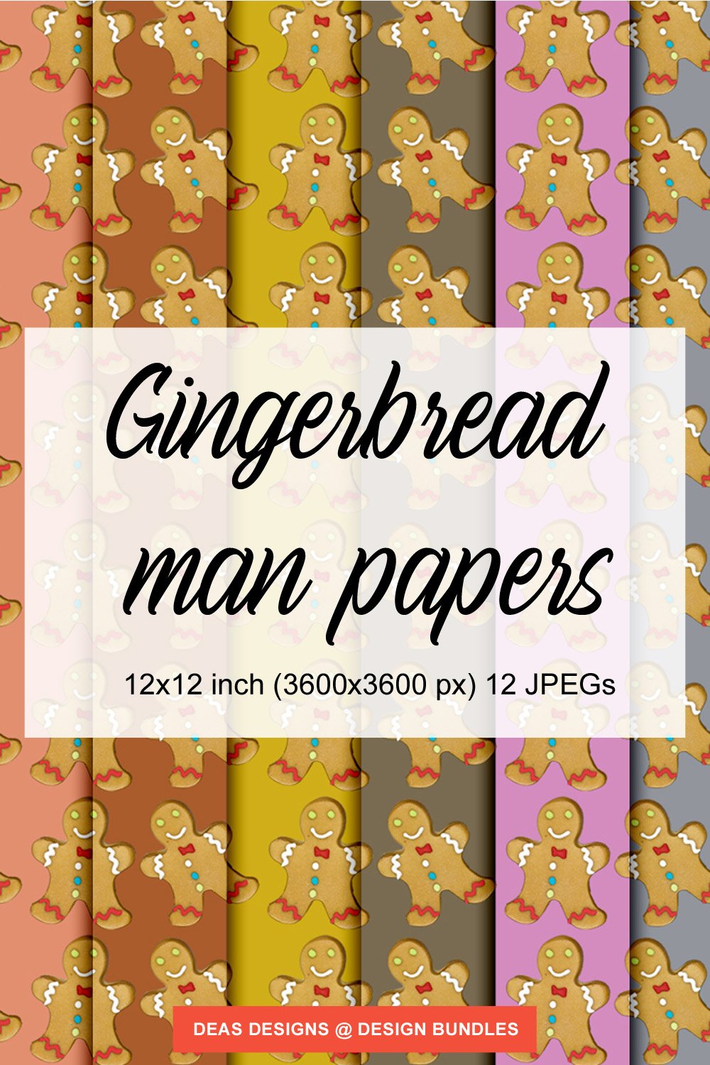 Gingerbread man papers