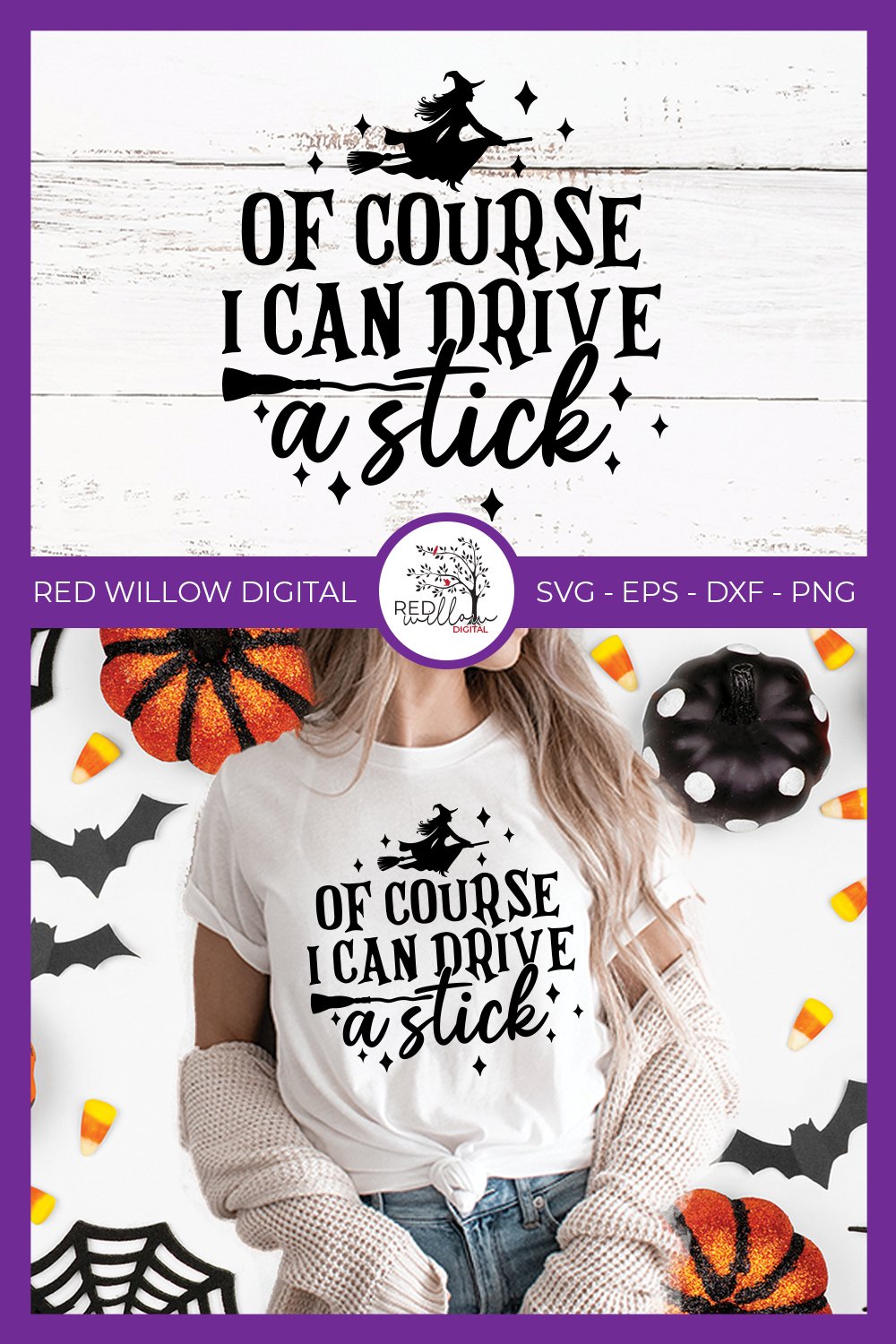 Of Course I Can Drive A Stick SVG - Halloween SVG