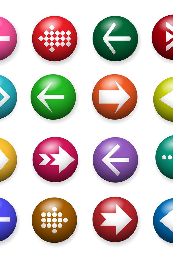 Navigation arrow button