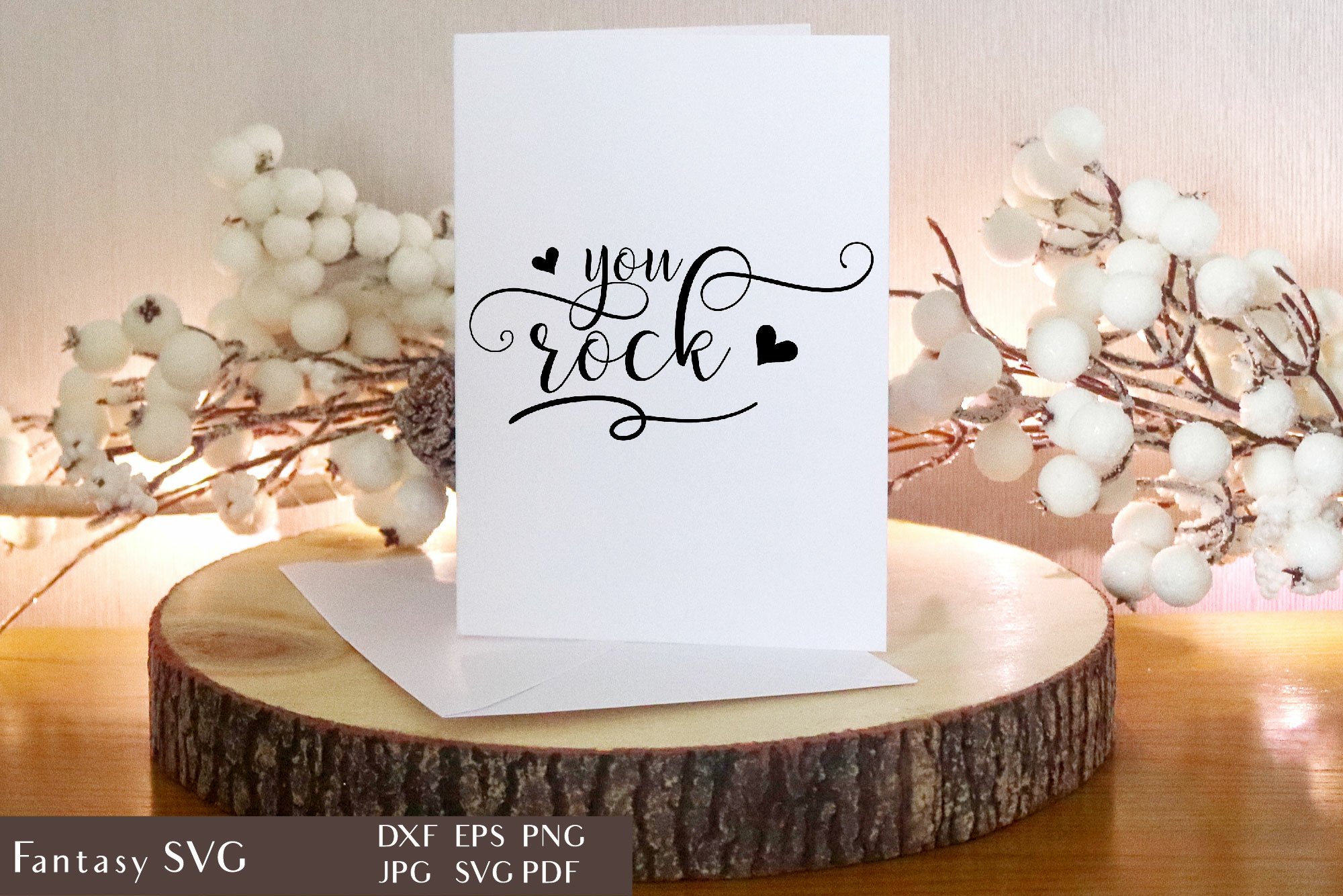 You Rock | Motivational SVG Cut File | Girl Quote DXF EPS