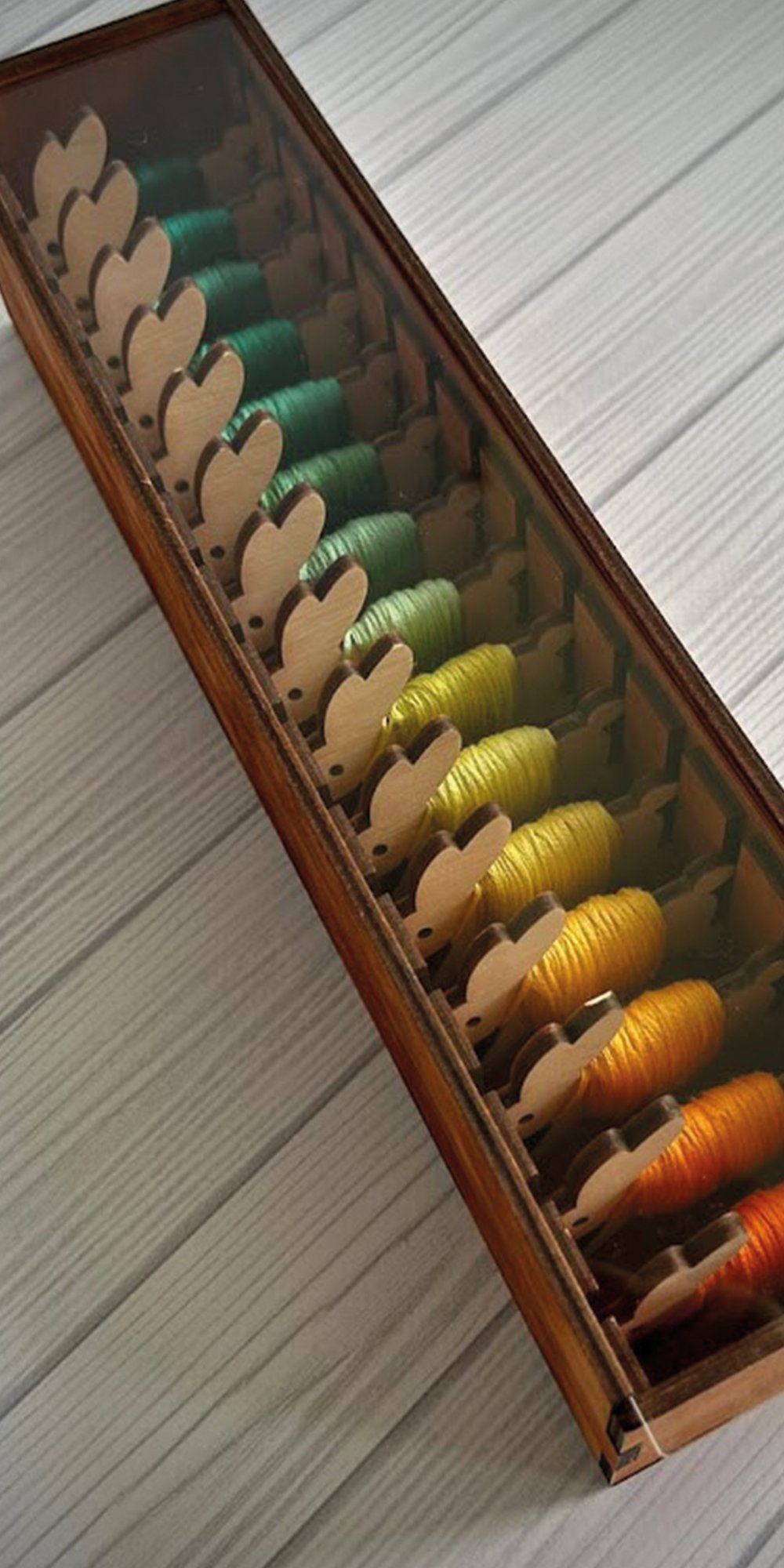 Floss bobbin organizer| Thread Holder| Bunny| SVG| Laser CUT