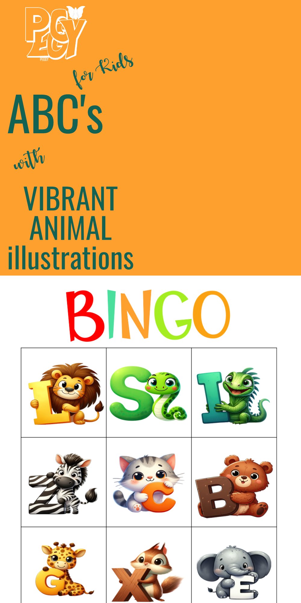 Fun and Educational Animal Bingo for Kids Learn and Play