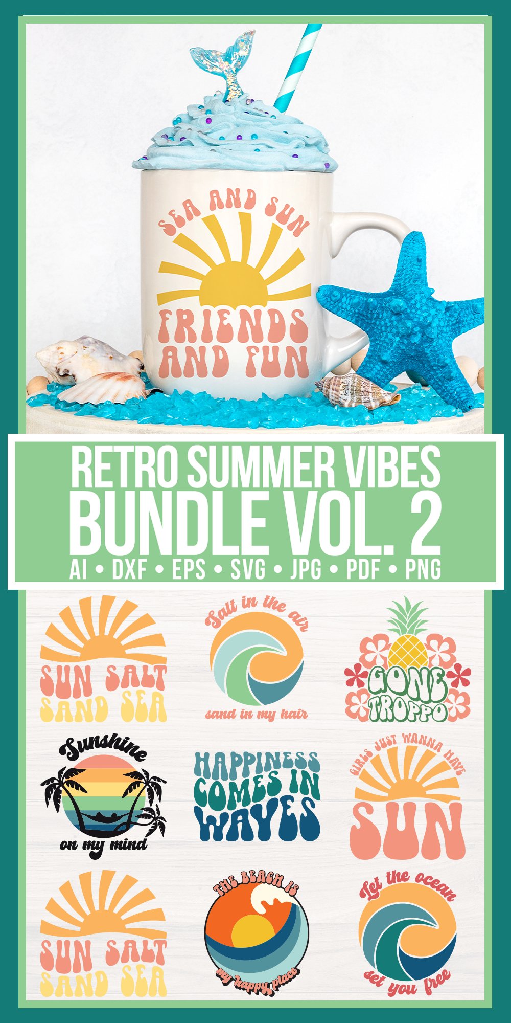 Retro Summer Vibes Bundle Volume 2