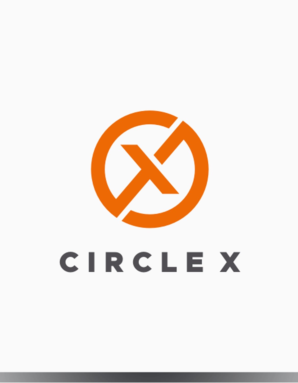 Circle Letter X vector logo design (3153122)