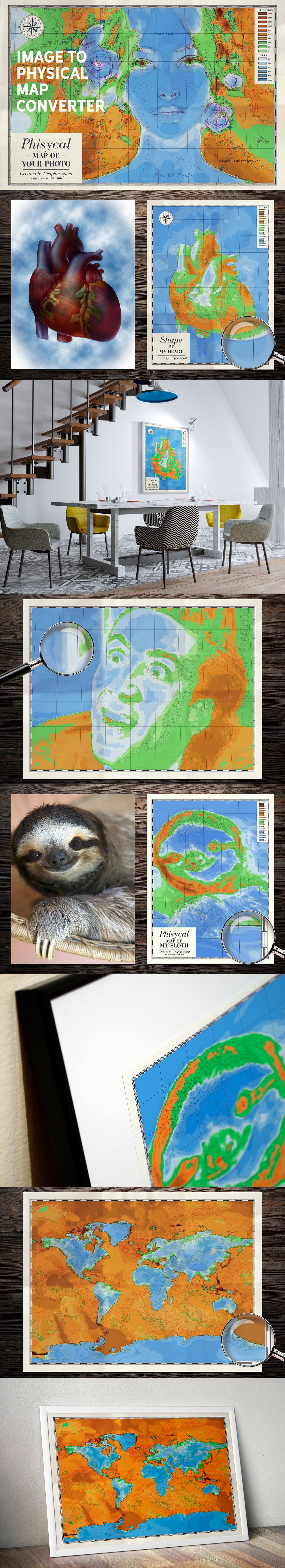 IMAGE TO PHYSICAL MAP Converter
