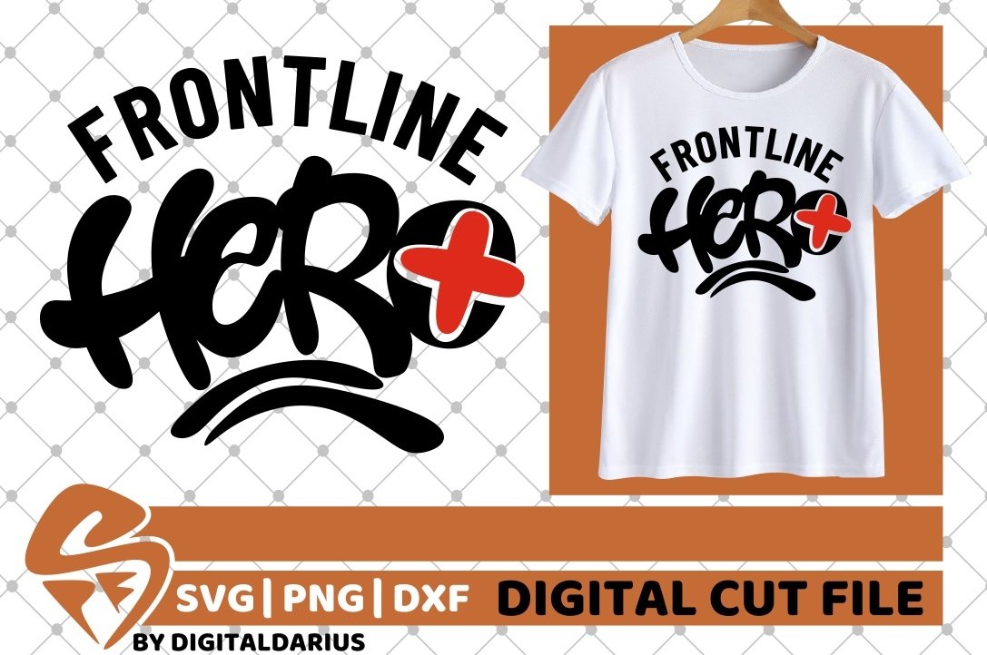 Frontline Hero svg, Nurse Hero svg, Stethoscope svg, Medical