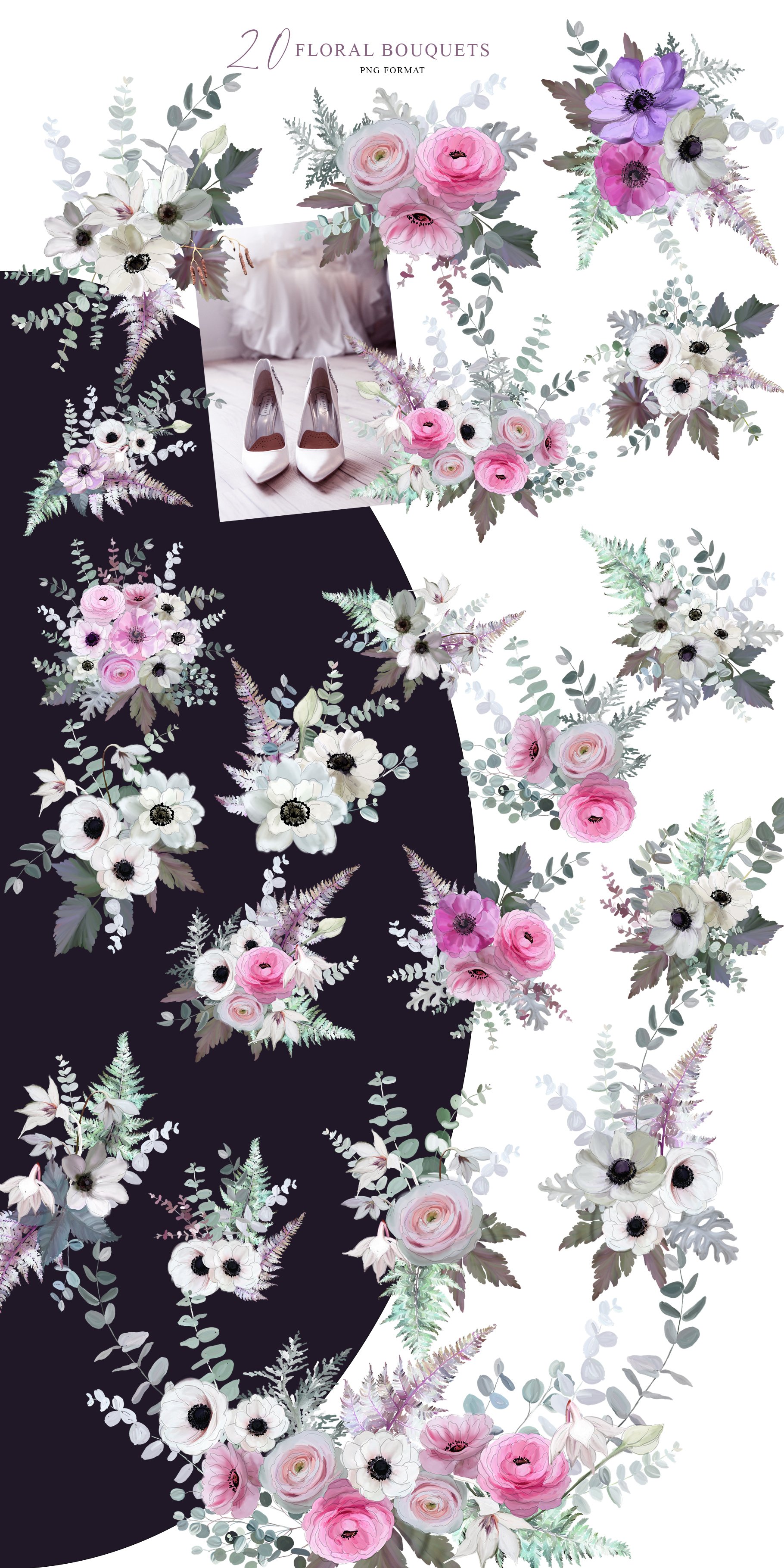 Shades of spring - floral collection