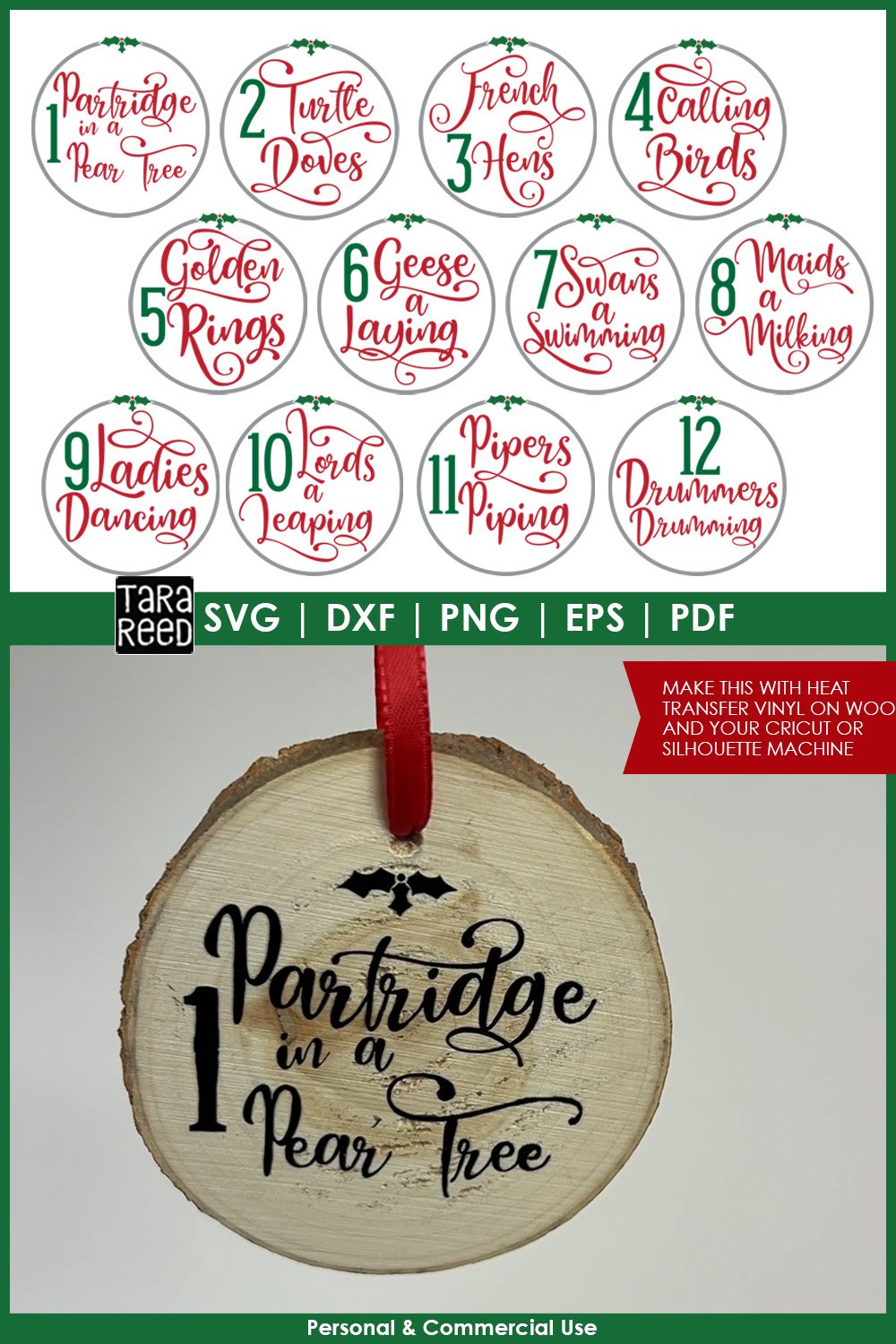 12 Days of Christmas for Crafters | Christmas Tree Ornaments