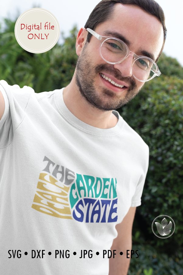 The Peace Garden State Cut File | North Dakota Word Art