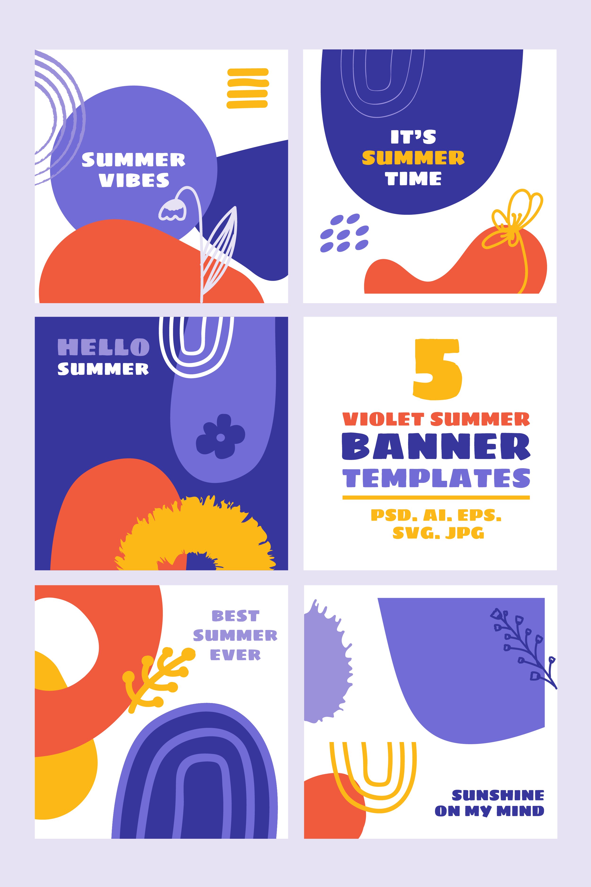 Square AD Templates, DIY Web Kit, Instagram Ad.