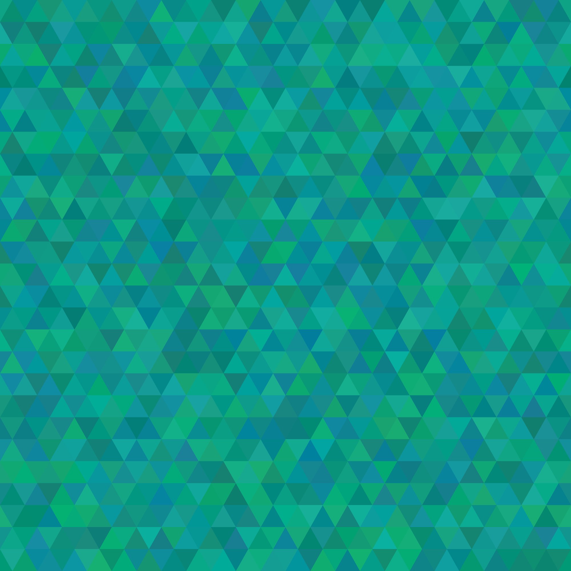 Seamless Pattern with Green Triangles. Digital (719400)