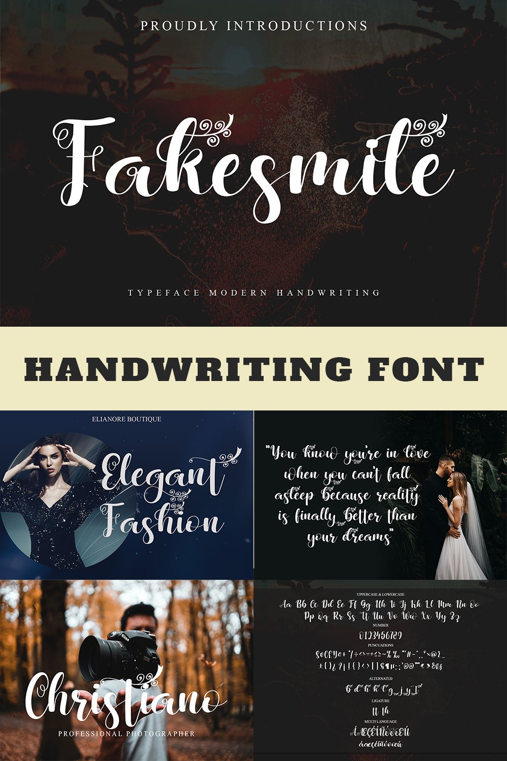 Script Handwriting Font