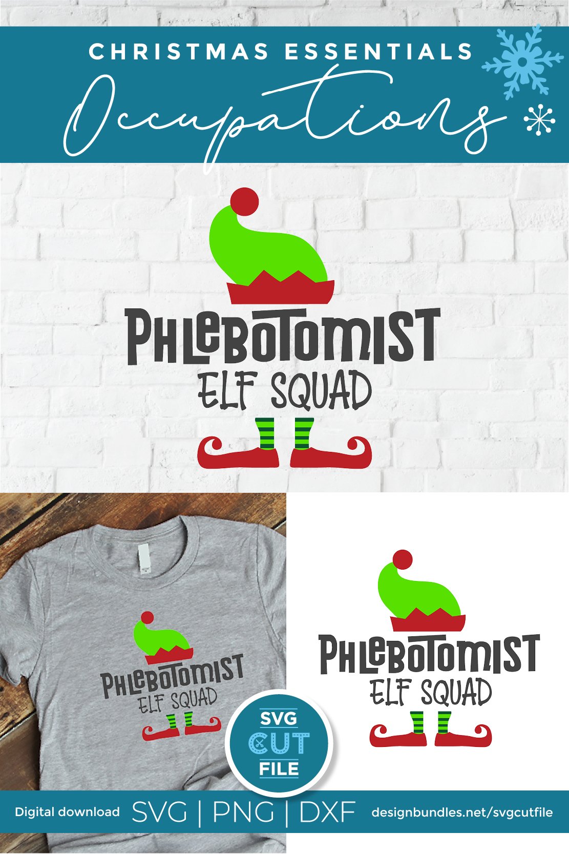 Christmas Phlebotomist svg - a Phlebotomy svg for (1116375)