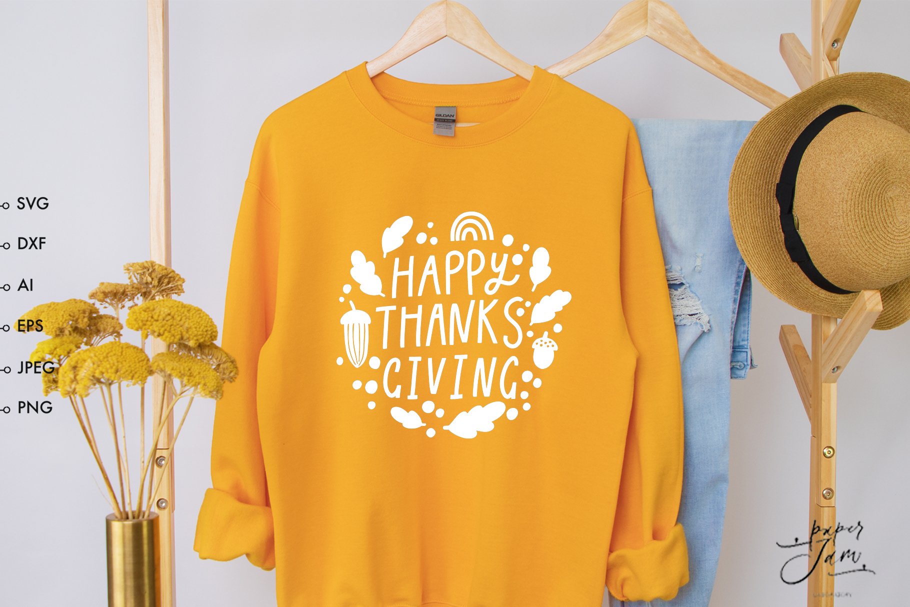 Happy Thanksgiving SVG Fall shirt svg Autumn shirt svg