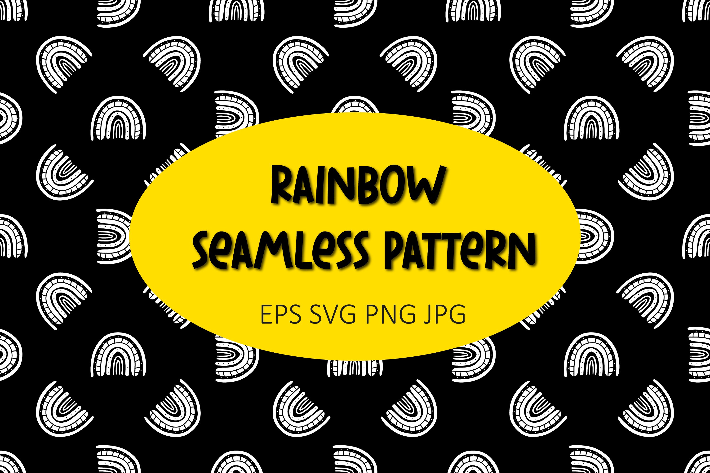 Rainbow digital paper. Rainbow seamless pattern (1314441)