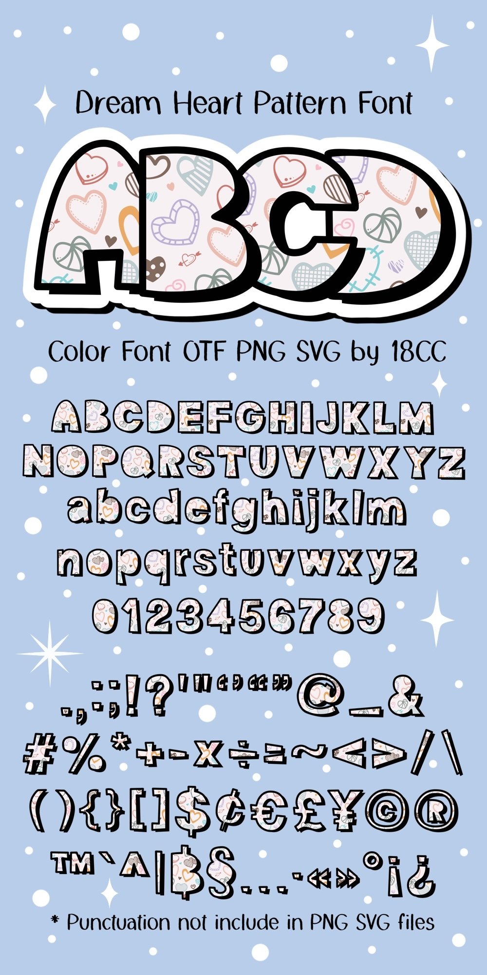 Dream Heart OTF PNG SVG