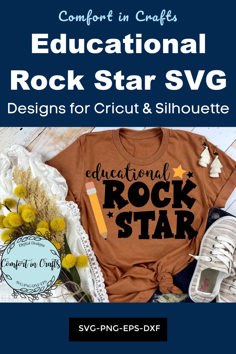 Educational Rock Star SVG (1149546)