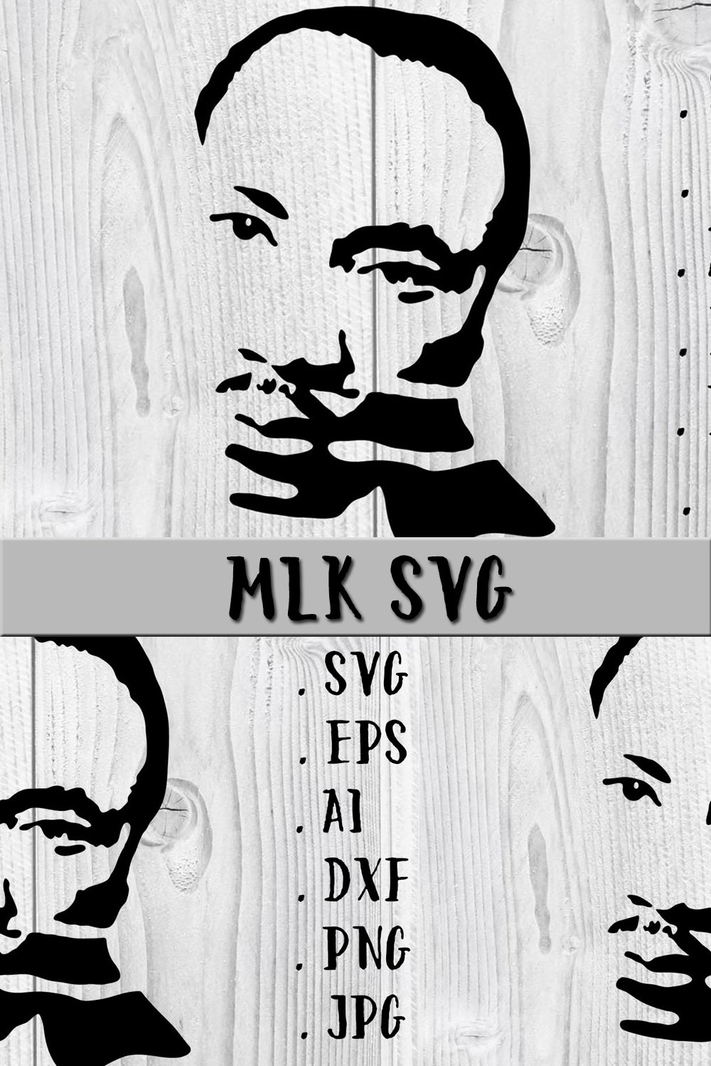SVG MLK Day, Martin Luther King Jr SVG cutting (2144205)