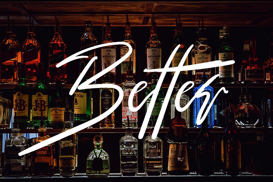 Tequila | A Script Typeface (1400465)