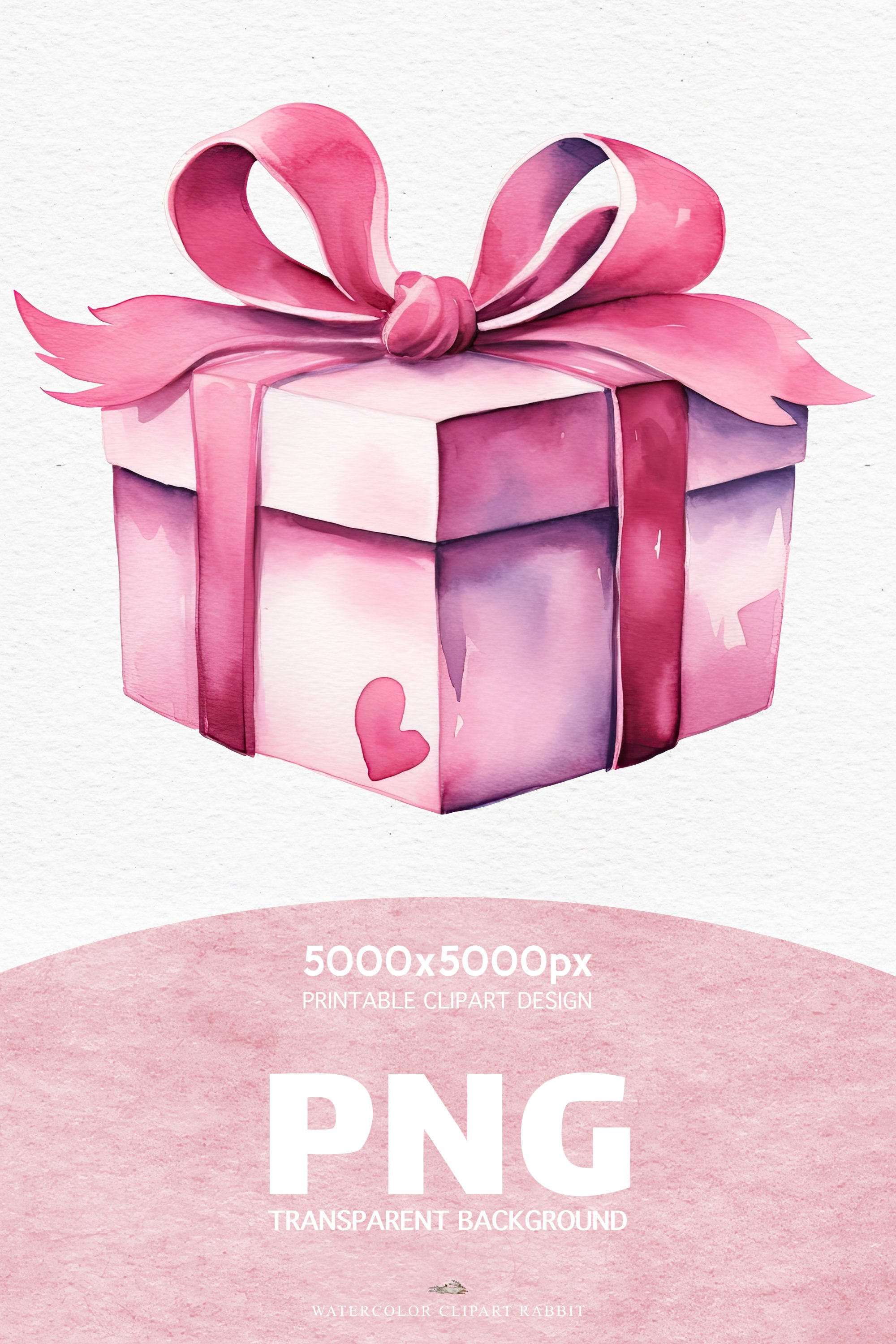 Valentine Day Present Box Clipart Gift Hearts Love Scrapbook