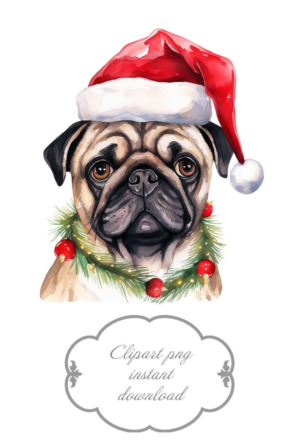 Christmas Pug (2984907)