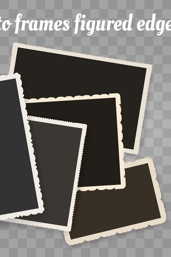 Old photo edges