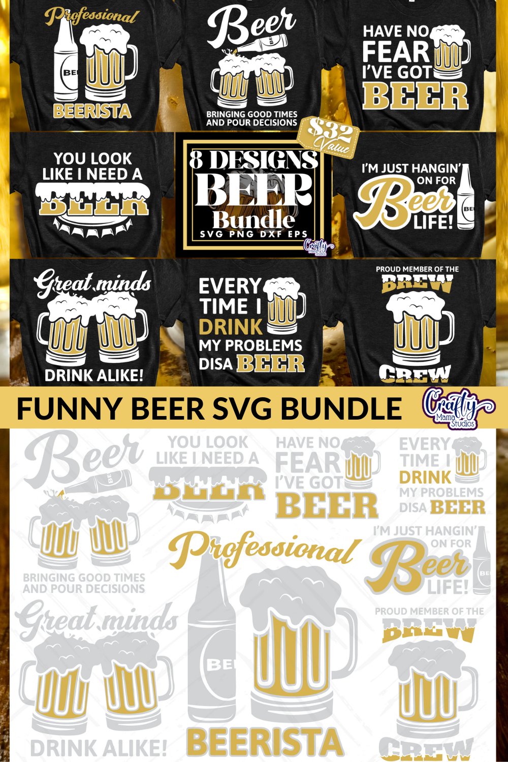 Funny Beer Svg Bundle | Funny Beer Quotes | Beer Shirt Svg