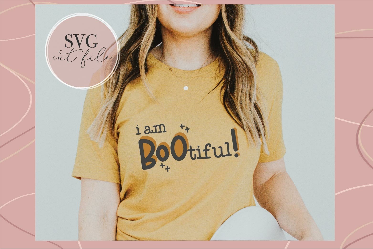 I am Bootiful svg, Hey Boo svg, Cute Halloween svg, Funny