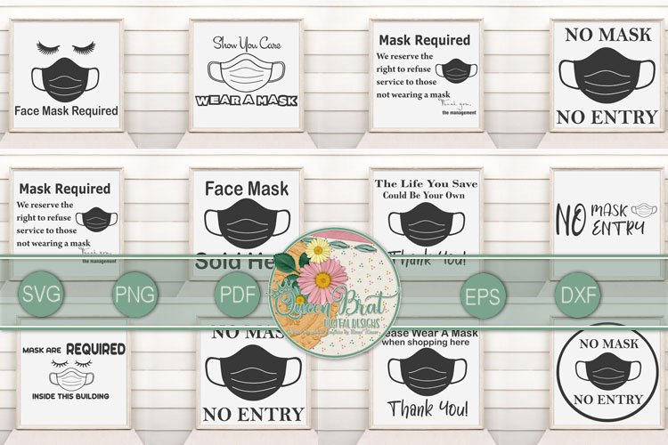 Face Mask SVG Bundle