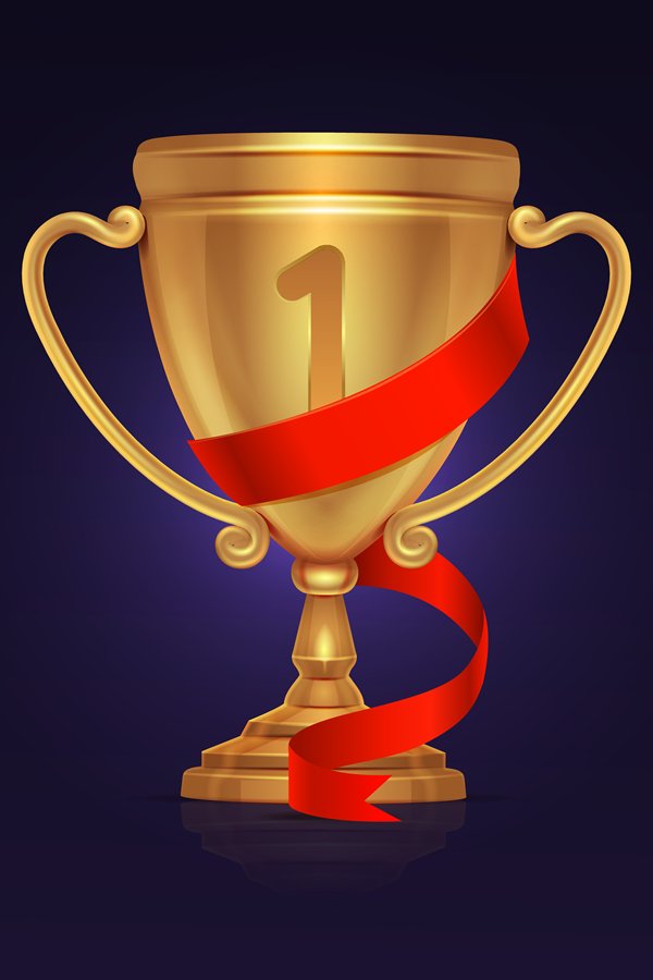 Sport winner gold trophy championship cup