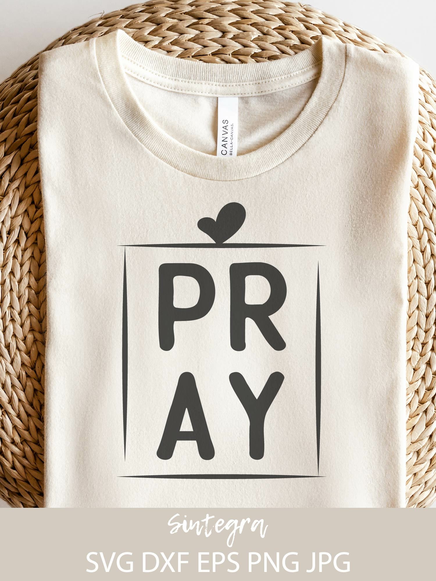 Pray SVG File, Religious SVG