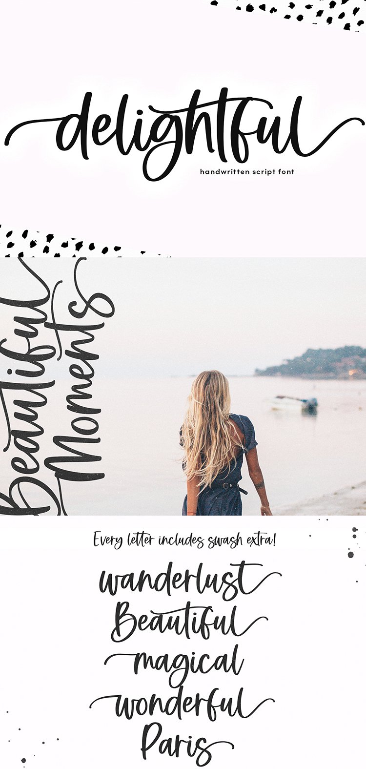 Delightful - Modern Script Font