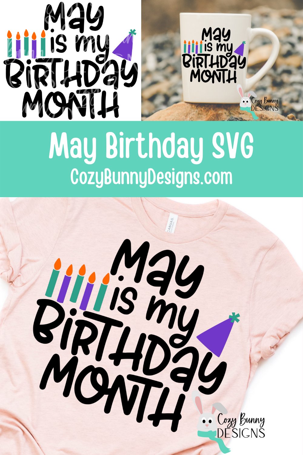May is my Birthday Month SVG | Birthday SVG