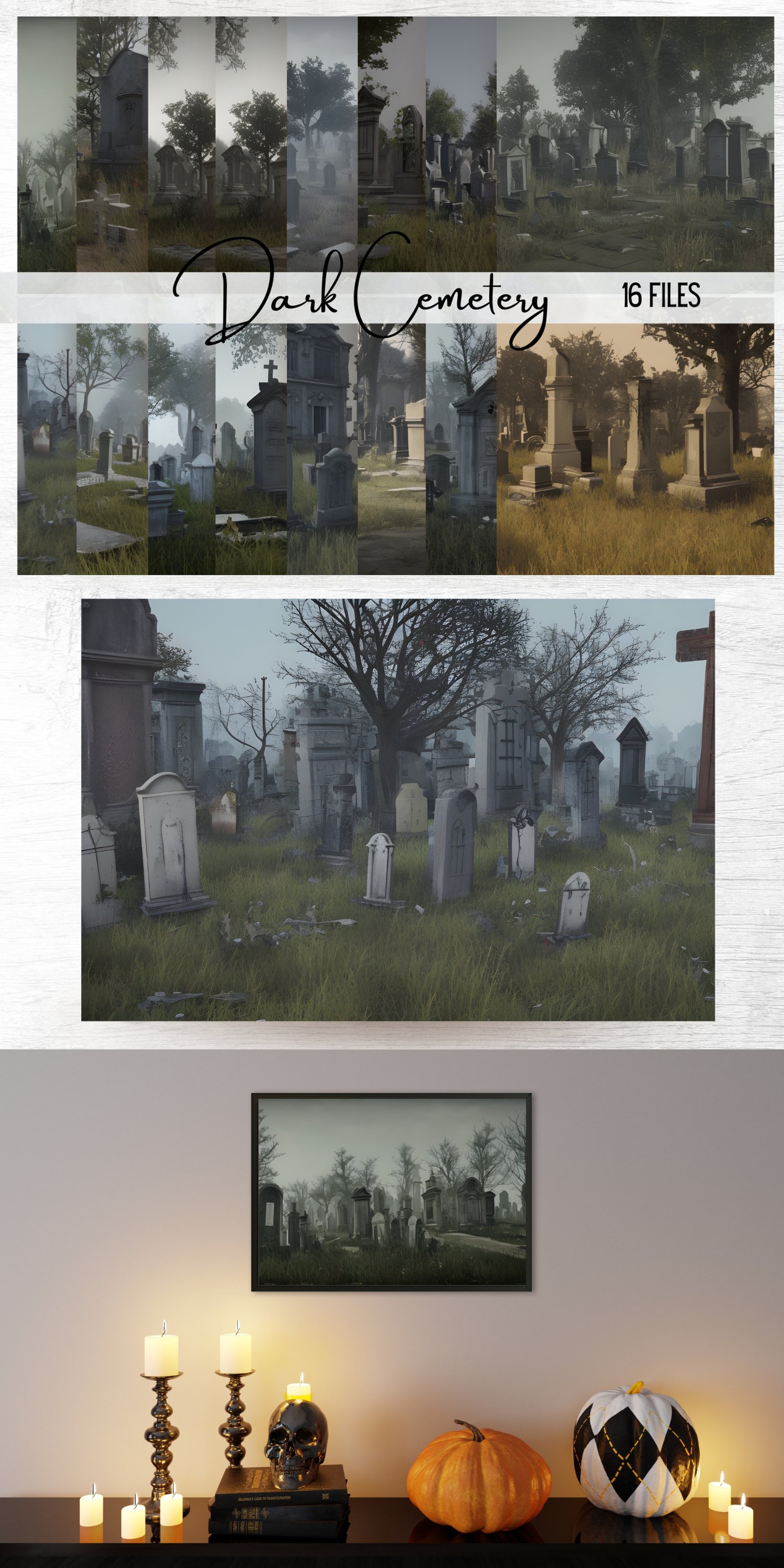 Dark Cemetery Backgrounds