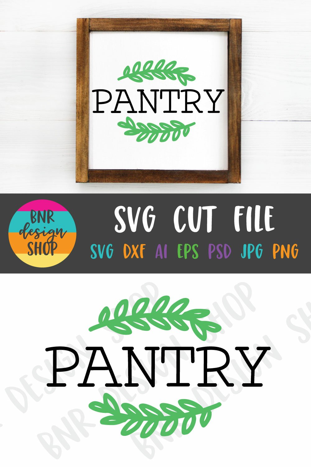 Pantry SVG, Farmhouse SVG, Farm SVG, SVG Cut File