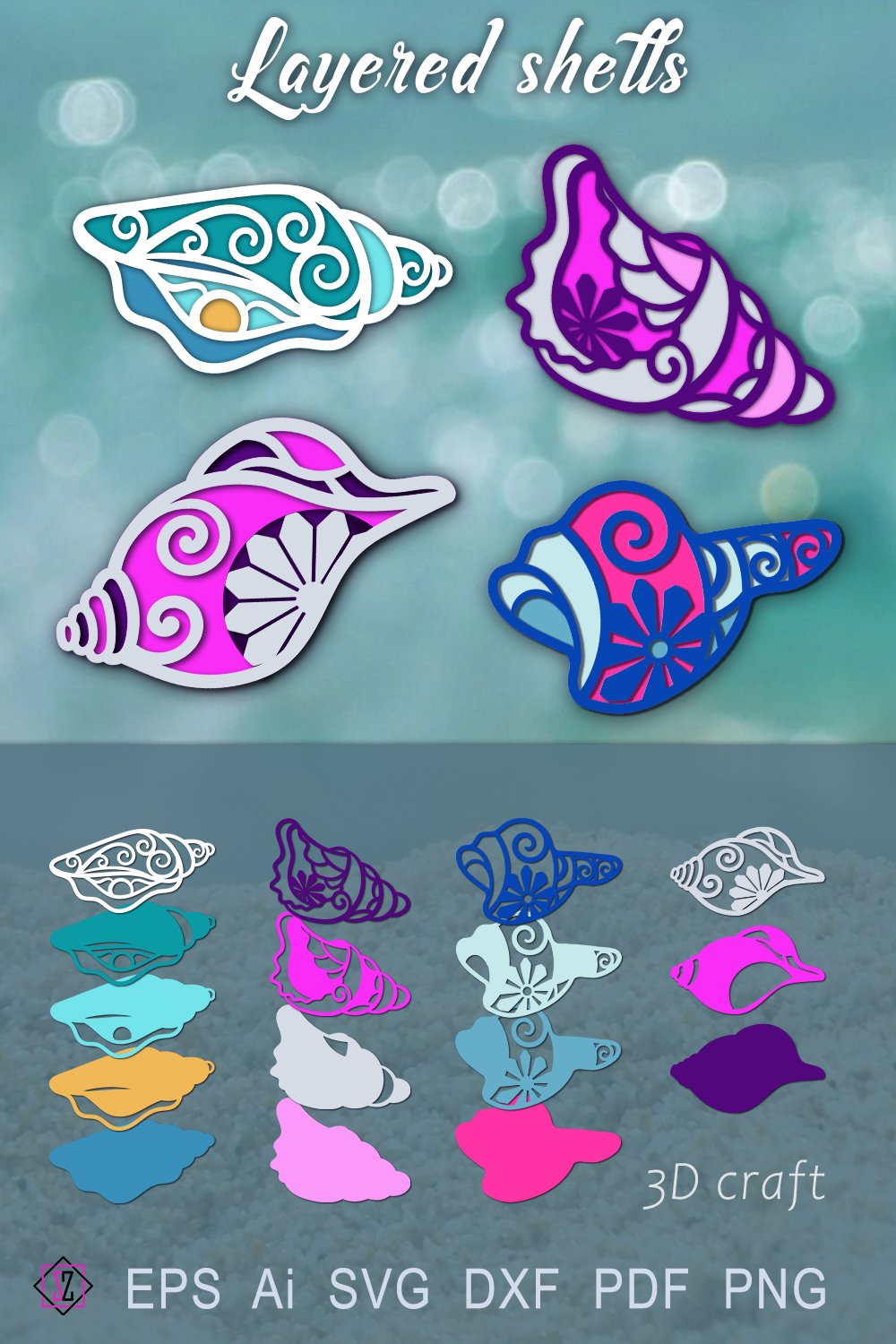 Multilayer shells_2. 3D craft