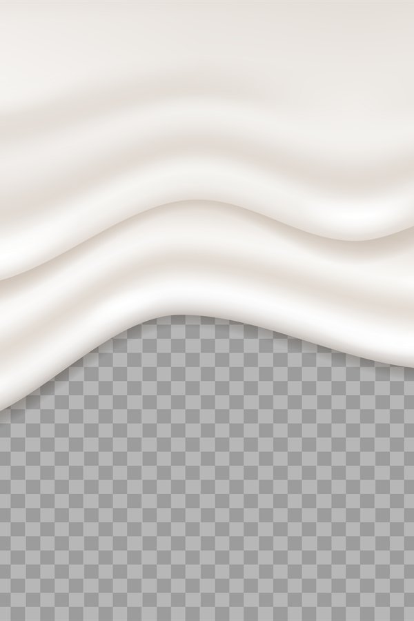 White cream. Milk creamy liquid, yogurt splash. Dripping foa