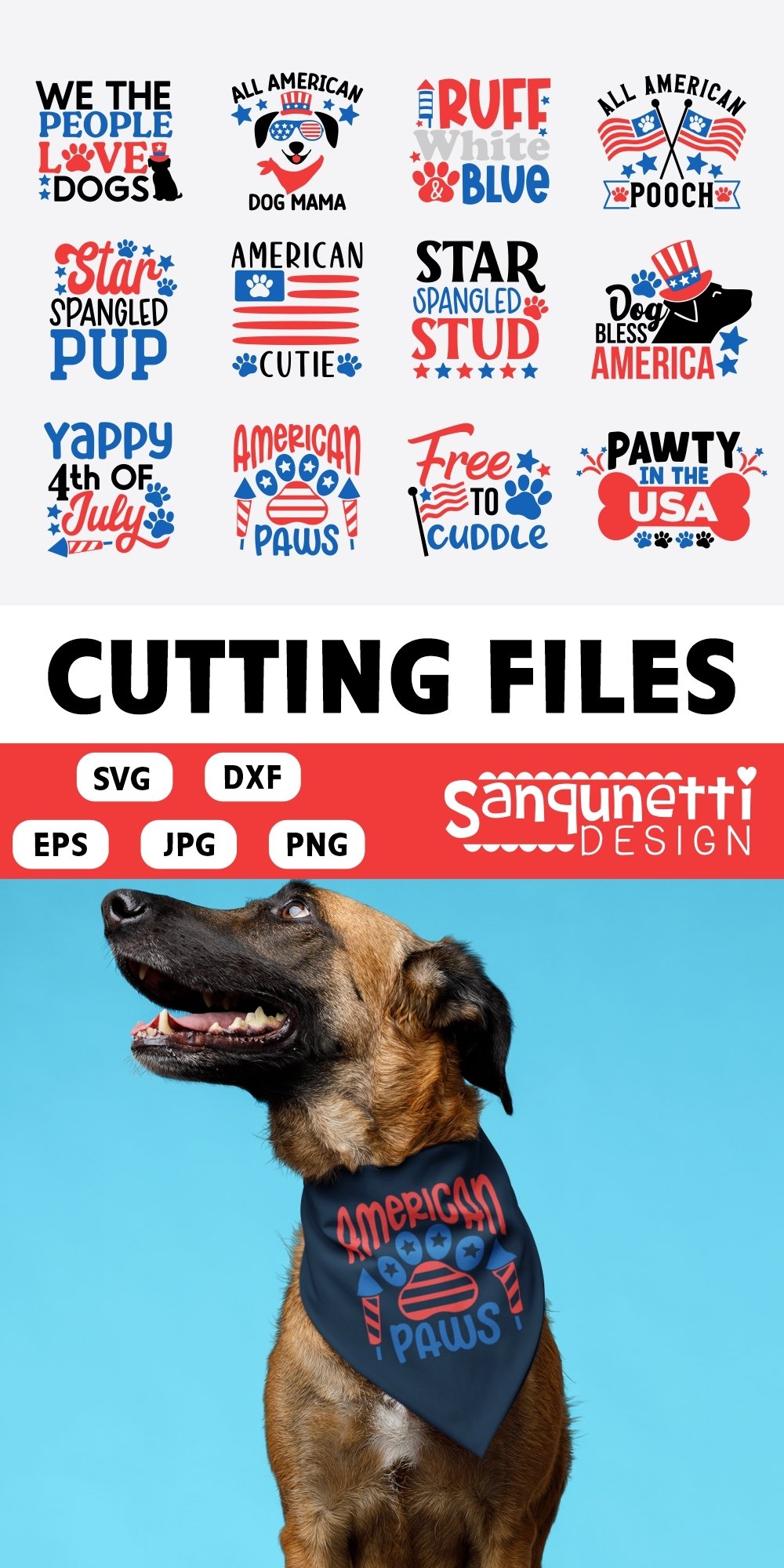 Dog 4th of July | 4th of July Bundle