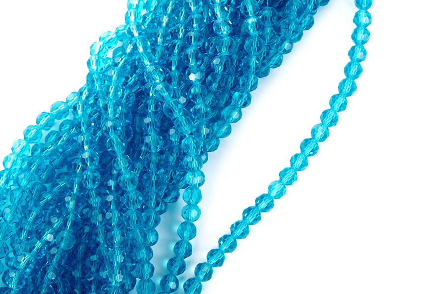 Photo of Blue Beautiful Sparkle Crystal Beads (864289)