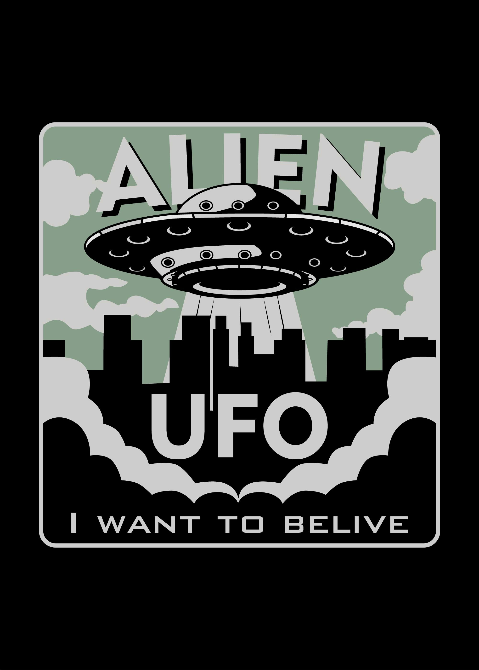 Alien Vintage Poster