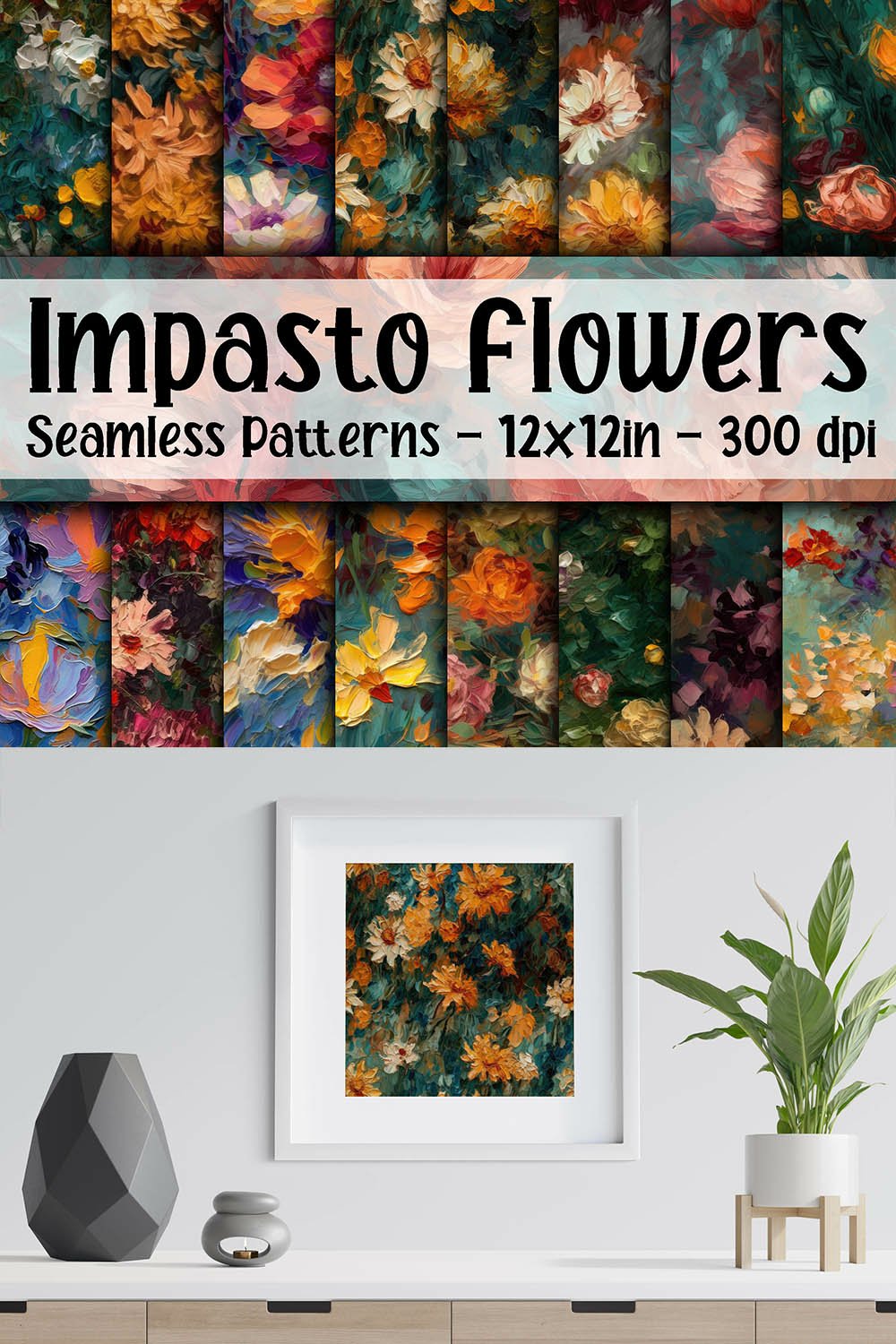 Seamless Cherry Blossoms Digital Paper