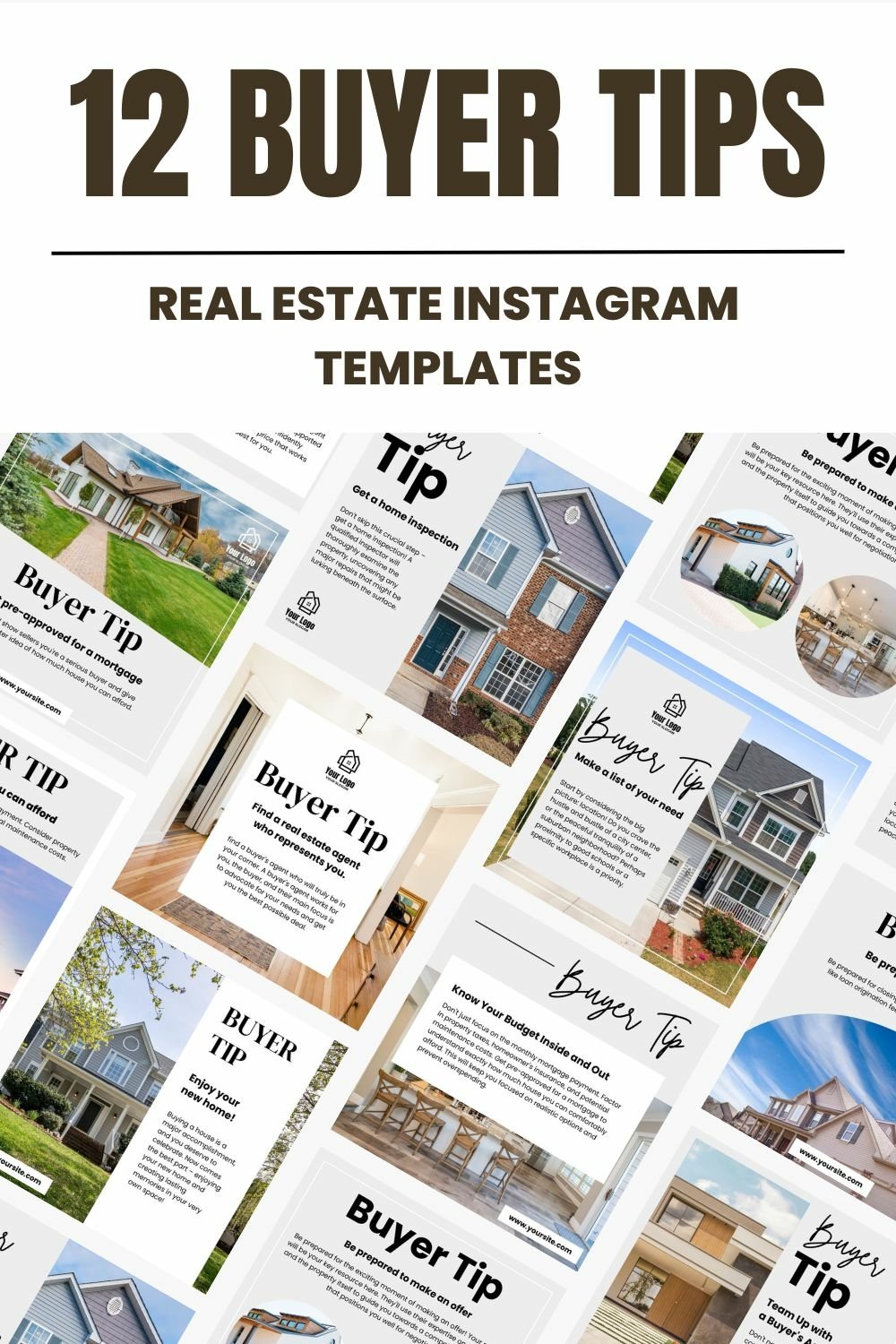 12 Real Estate Buyer Tips Canva