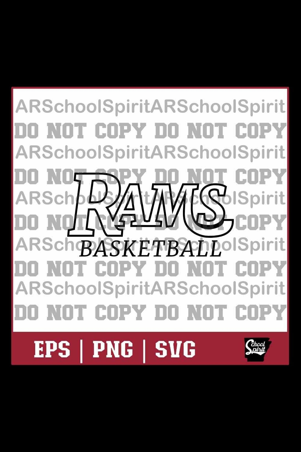 Rams Basketball Design