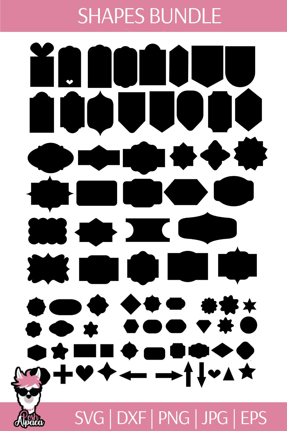 75 Shapes bundle