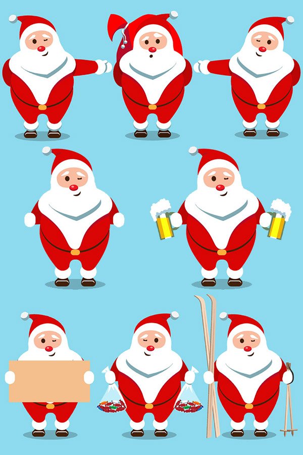 Santa Claus Christmas character